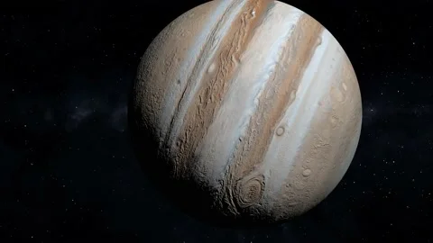 Jupiter Space 3DCG Digital Animation Mot... | Stock Video | Pond5