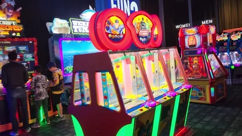 Justice League Arcade Game | Stock Video | Pond5