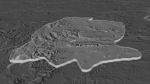 K. Maras extruded. Turkey. Stereographic... | Stock Video | Pond5