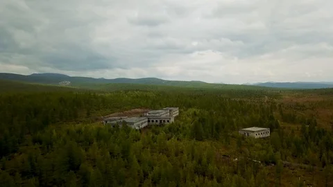 Kadykchan ghost town. | Stock Video | Pond5