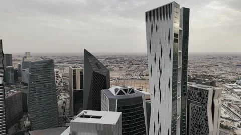 KAFD - King Abdullah Financial District | Stock Video | Pond5