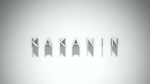 Kakanin 3D title animation with shadows ... | Stock Video | Pond5