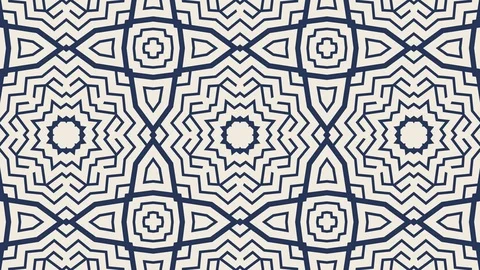 Kaleidoscope seamless loop sequence mand... | Stock Video | Pond5