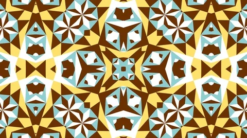 Kaleidoscope seamless loop sequence mand... | Stock Video | Pond5