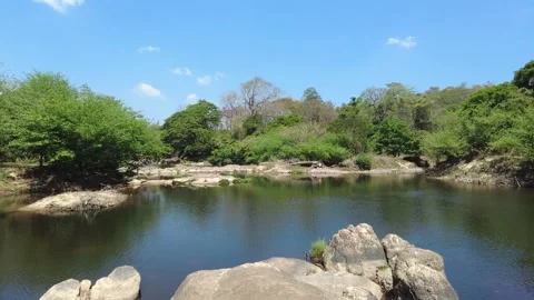 Kallada river or Kulathupuzha, kollaam, ... | Stock Video | Pond5