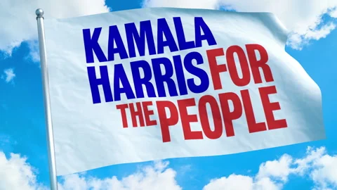Kamala Harris President 2020 Logo 4k Bac... | Stock Video | Pond5