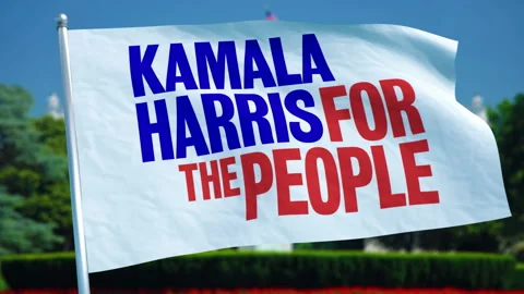 Kamala Harris President 2020 Logo 4k Bac... | Stock Video | Pond5
