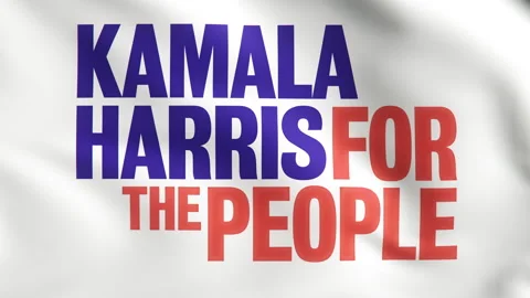 Kamala Harris President 2020 Logo 4k Bac... | Stock Video | Pond5
