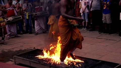 Firewalking Stock Footage ~ Royalty Free Stock Videos | Pond5