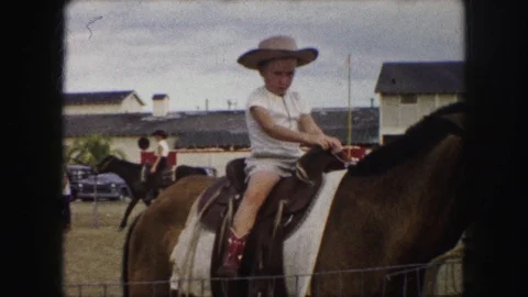 KANSAS CITY MISSOURI-1959: Two Kids Are ... | Stock Video | Pond5