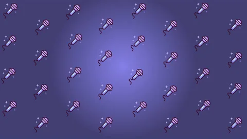 Karaoke background animation | Stock Video | Pond5