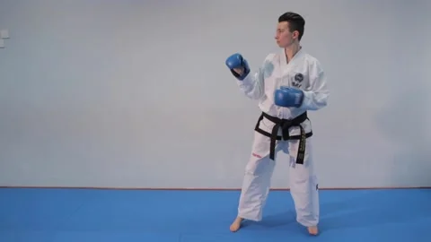 Woman Karate Uniform Stock Videos – Royalty-Free HD & 4K Videos | Pond5