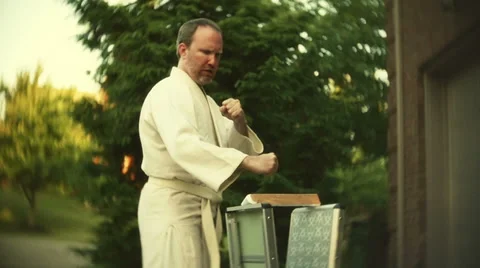 Karate Chop Stock Video Footage | Royalty Free Karate Chop Videos | Pond5