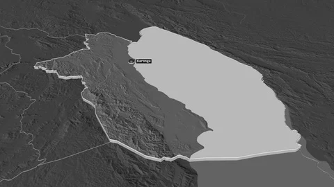 Karonga extruded. Malawi. Stereographic ... | Stock Video | Pond5