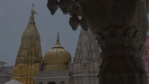 Kashi Vishwanath Dham Temple Varanasi in... | Stock Video | Pond5