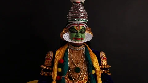 Kathakali Dancer Stock Videos – Royalty-Free HD & 4K Videos