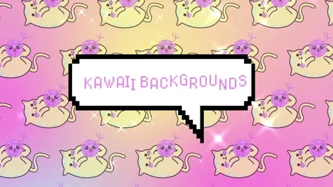 Kawaii Backgrounds ~ After Effects Project #166155326