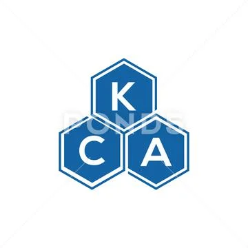 KCA letter logo design on white background.KCA creative initials letter logo ~ Clip Art #172516399