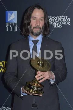 Keanu Reeves bei der Verleihung der 51. Saturn Awards 2024 im Los ...