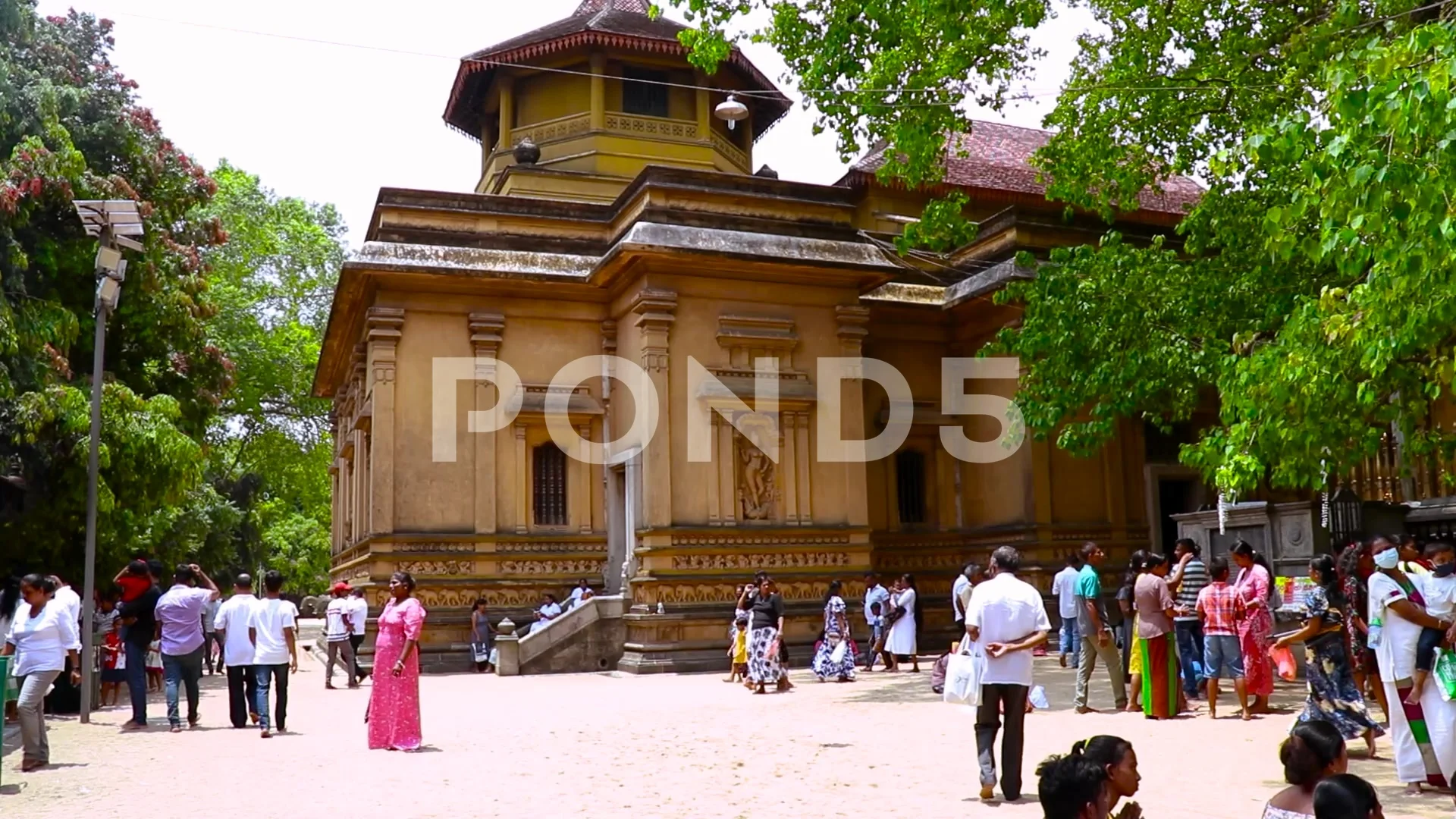Kelaniya Raja Maha Vihara Kelaniya Tempel, In De Buurt Van Colombo,