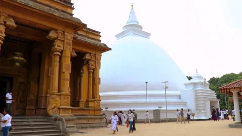 Kelaniya Raja Maha Vihara or Temple is a... | Stock Video | Pond5