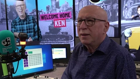 Ken Bruce talks adapting to Greatest Hit... | Stock Video | Pond5