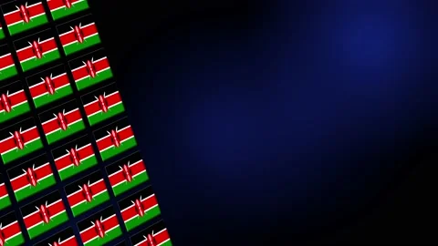Kenya Flag Animated Background 3d Animat... | Stock Video | Pond5