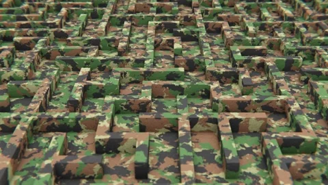 Military Pattern Stock Footage ~ Royalty Free Stock Videos | Pond5