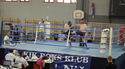 Kickboxing Match Stock Footage ~ Royalty Free Stock Videos | Pond5