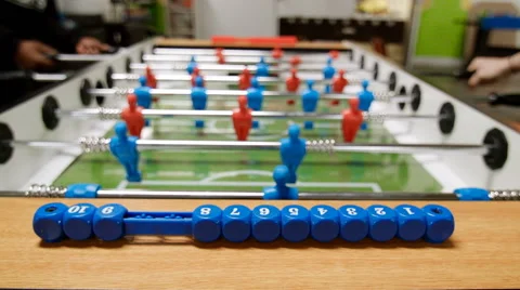 Football Babyfoot Stock Footage ~ Royalty Free Stock Videos | Pond5