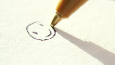 Kid drawing with pencil and pen on white... | Stock Video | Pond5