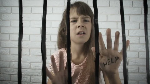 Kidnapping. The child asks for help. | Stock Video | Pond5