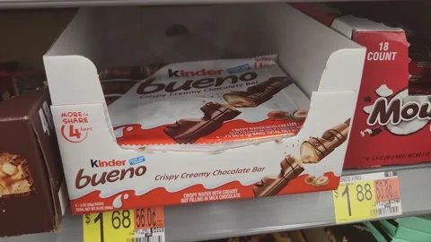 Kidner Bueno Chocolate Bar | Stock Video | Pond5