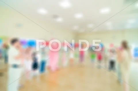Kids activity animation blur background Stock Image #52438646