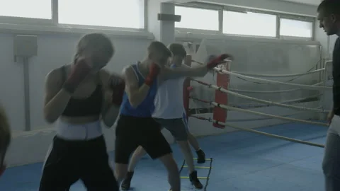 Kids Boxing Class Stock Footage ~ Royalty Free Stock Videos | Pond5