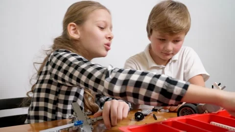 Kids Building Model Stock Videos Royalty Free Hd 4k Videos Page 2