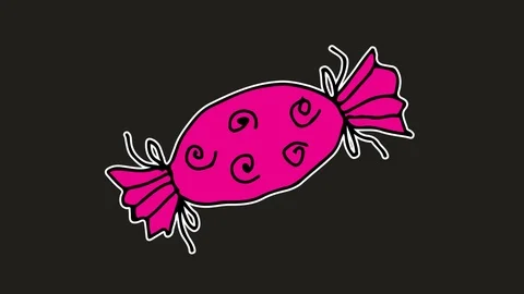 kids drawing black screen with theme of ... | Stock Video | Pond5