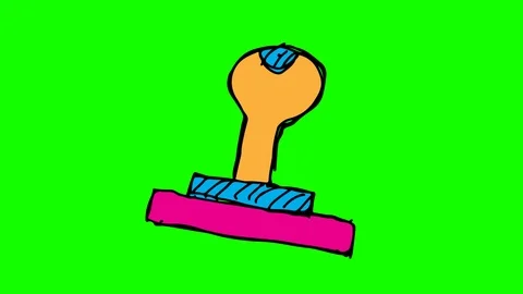 Green Screen Stamp Stock Footage ~ Royalty Free Stock Videos | Pond5