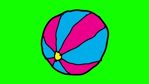 kids drawing green screen with theme of ... | Stock Video | Pond5