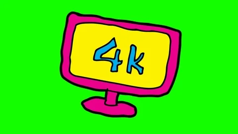 kids drawing green screen with theme of ... | Stock Video | Pond5