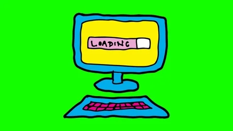 kids drawing green screen with theme of ... | Stock Video | Pond5