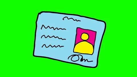 kids drawing green screen with theme of ... | Stock Video | Pond5