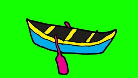 kids drawing green screen with theme of ... | Stock Video | Pond5