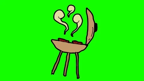 Bbq Drawing Stock Videos – Royalty-Free HD & 4K Videos