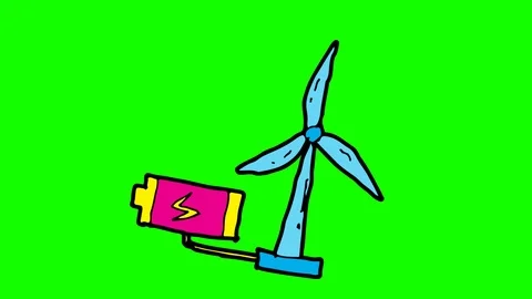 kids drawing green screen with theme of ... | Stock Video | Pond5