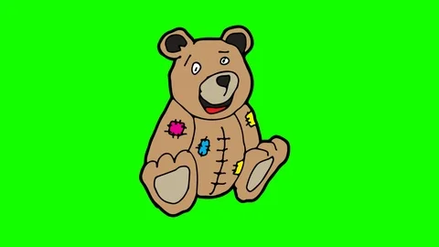 Bear Green Screen Stock Video Footage | Royalty Free Bear Green Screen ...