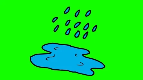 kids drawing green screen with theme of ... | Stock Video | Pond5