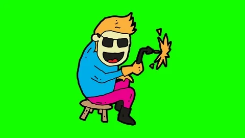 kids drawing green screen with theme of ... | Stock Video | Pond5