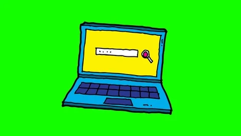 kids drawing green screen with theme of ... | Stock Video | Pond5