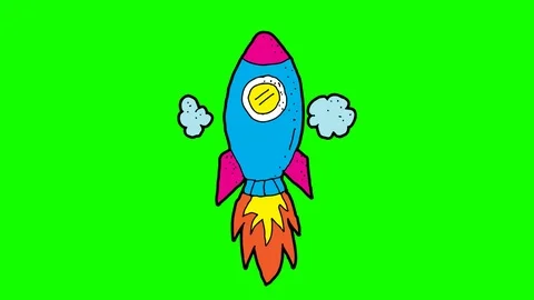 Rocket Launch Green Screen Stock Video Footage | Royalty Free Rocket ...